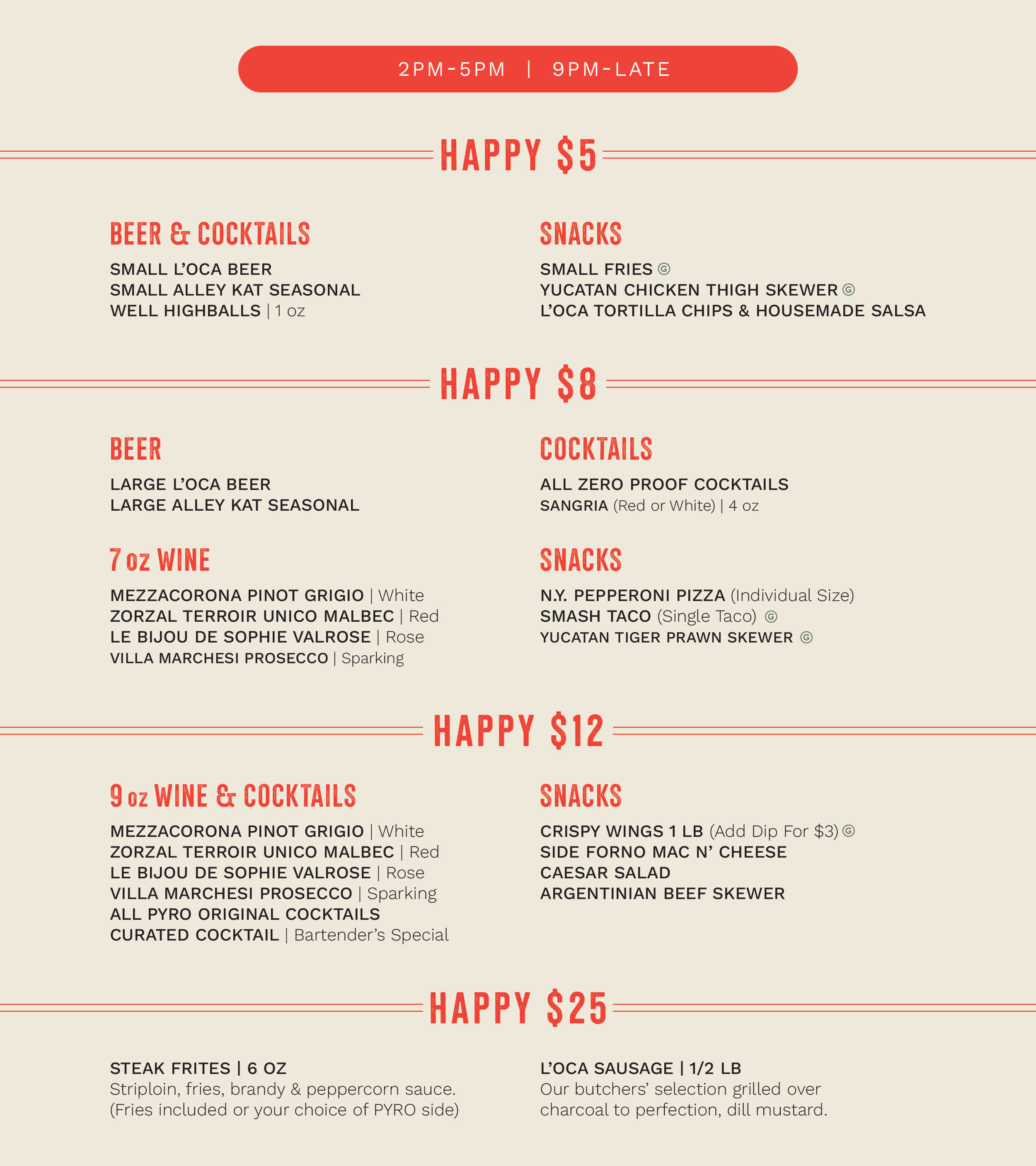 Restaurants | L’OCA